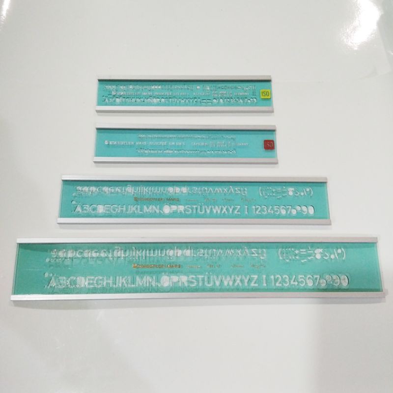 Staedtler Mars Isoscript 574 035S, 574 018S Lettering Guide 574 05, 574 ...