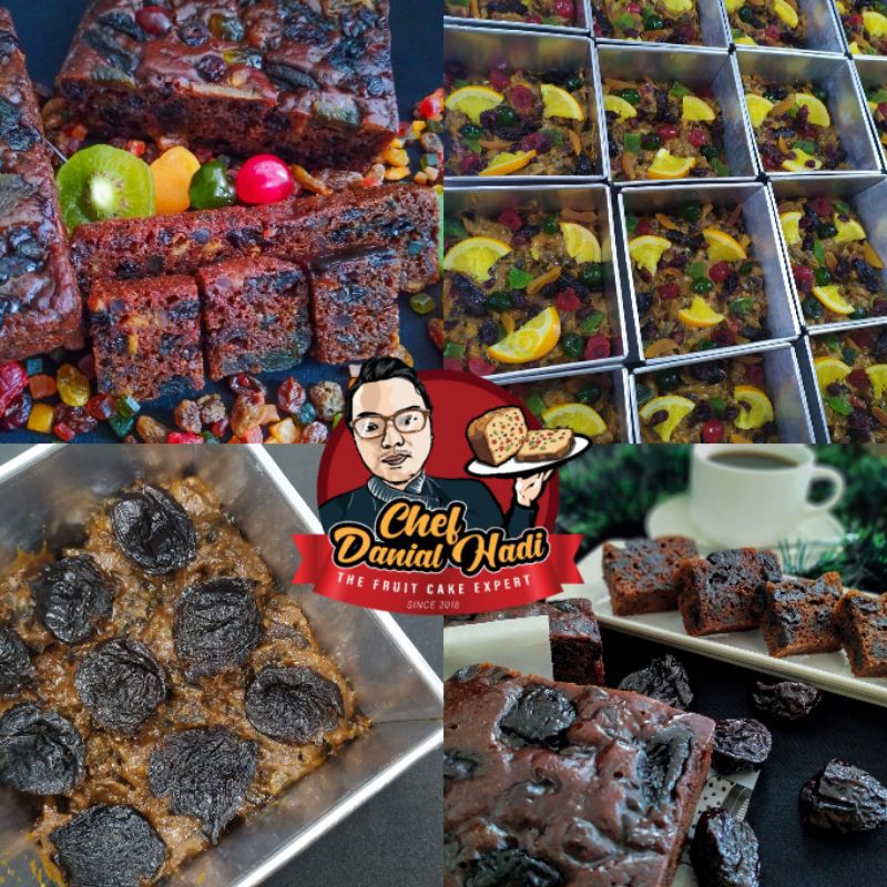 KEK KUKUS BUAH & KEK KUKUS PRUNE CHEF DANIAL HADI | Shopee Malaysia