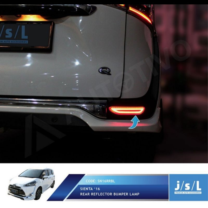 Toyota sienta rear reflector lamp led reflector lamp | Shopee Malaysia