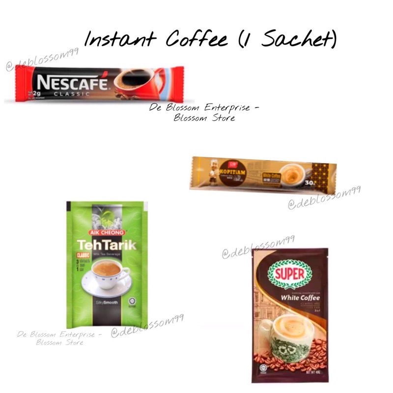 3 in 1 Instant Coffee 1 Sachet (1 loose sachet) | Shopee Malaysia