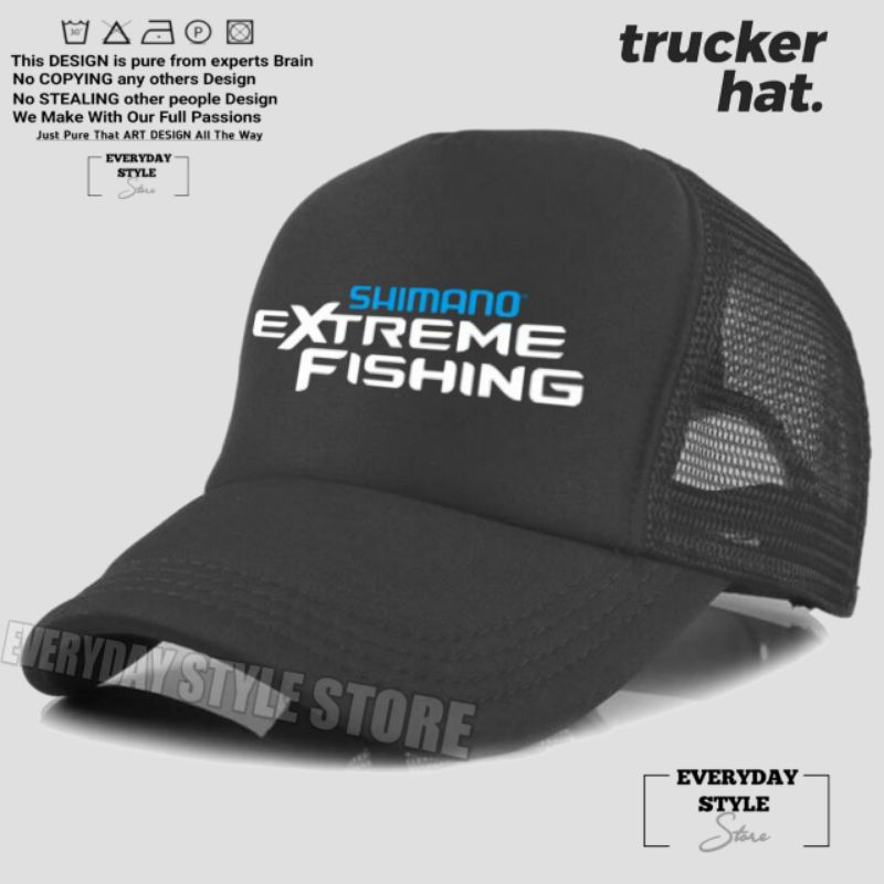 Shimano EXTREME FISHING Trucker Net Hat / SHIMANO FISHING Hat | Shopee ...