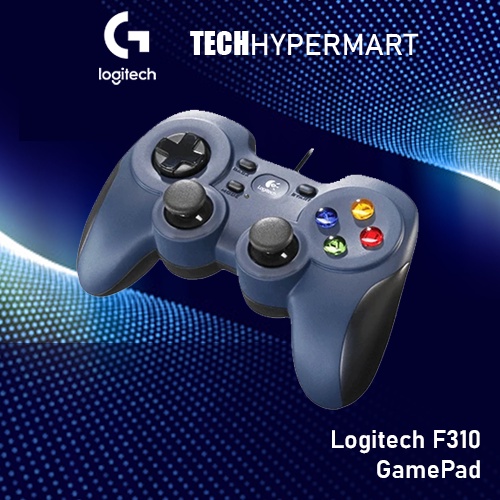 Logitech F310 Gamepad (Blue | 940-000112) | Shopee Malaysia