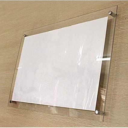 Acrylic poster frame set ( A3 / A4 size ) | Shopee Malaysia