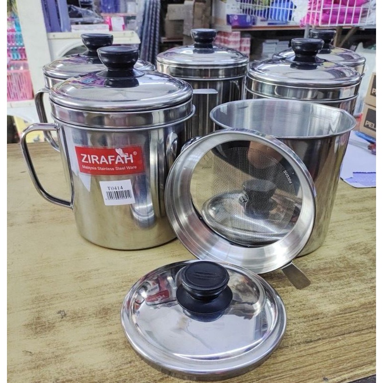 Kole /mug /stainless steel cup/kole Tapis minyak /Oil pot / Oil Pot ...