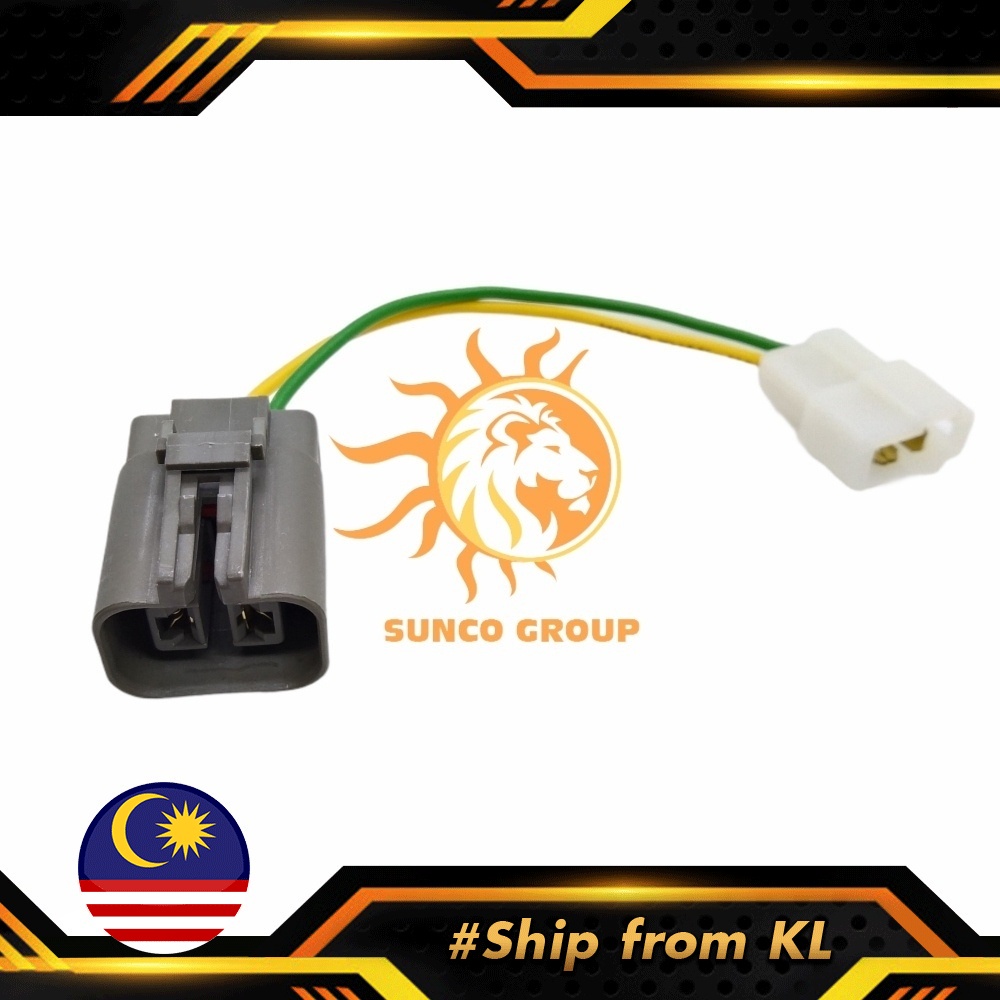 Universal Type Proton Wira Alternator to Saga Modify Alternator Socket ...