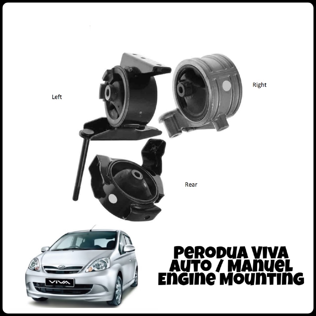 Engine Mounting - Perodua Viva Auto / Manual ( 1Year Warranty ) High ...