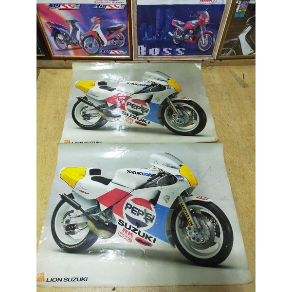 SUZUKI RGV BROCHURE/POSTER ORGINAL PRINT | Shopee Malaysia
