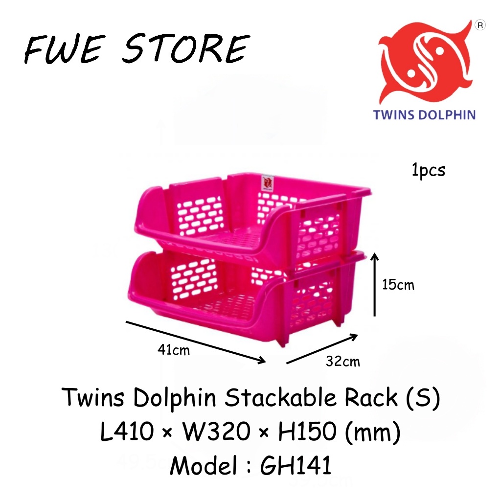 Twins Dolphin Small Multiple Level Stacking Rack / Kitchen Rack / Multi ...