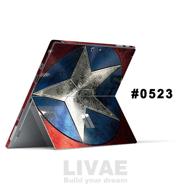New Design For Microsoft Surface Pro8 Pro7 Skin Sticker for Surface ...