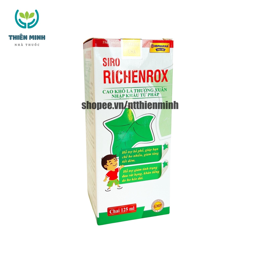 Richenrox Cough Reduction Syrup Helps To Supplement, Reduce Cough ...