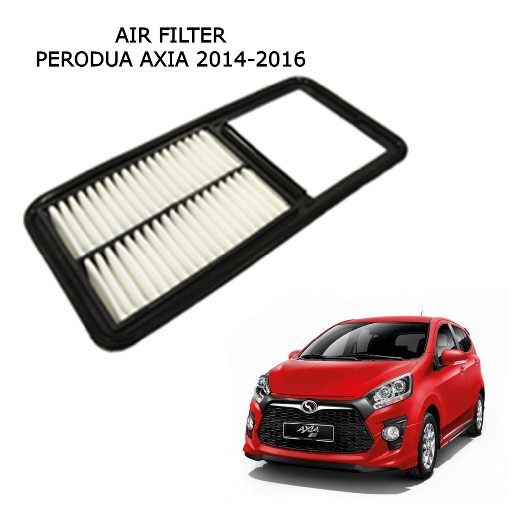 Perodua Axia 1.0 2014-2016 OEM Air Filter Part No. 17801-BZ100 | Shopee ...