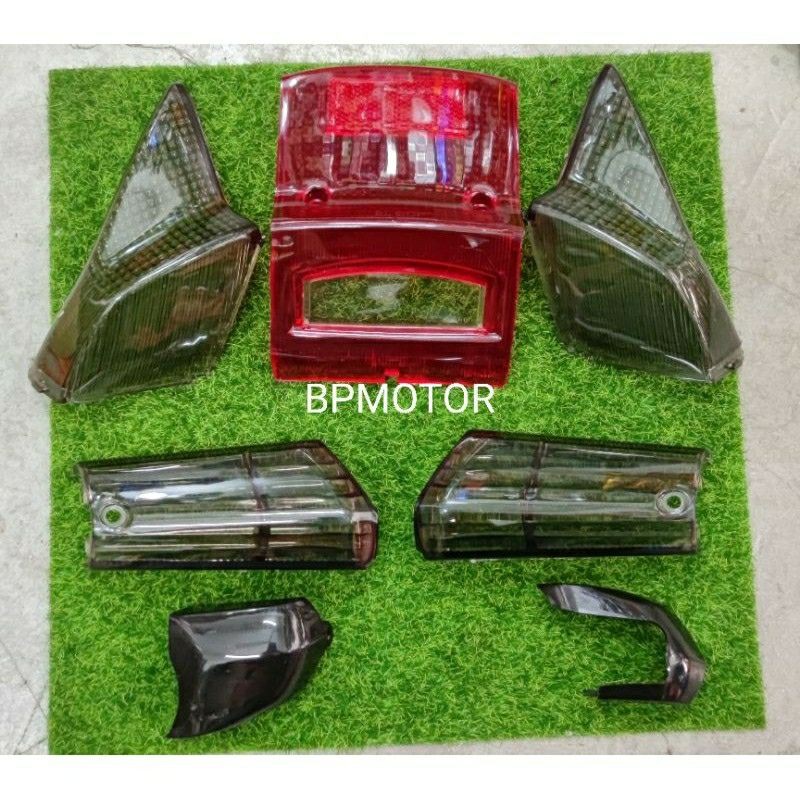 EX5 DREAM TAIL LAMP COVER SIGNAL FRONT SMOKE TINTED SIGNAL COVER DEPAN COVER LAMPU BELAKANG ...