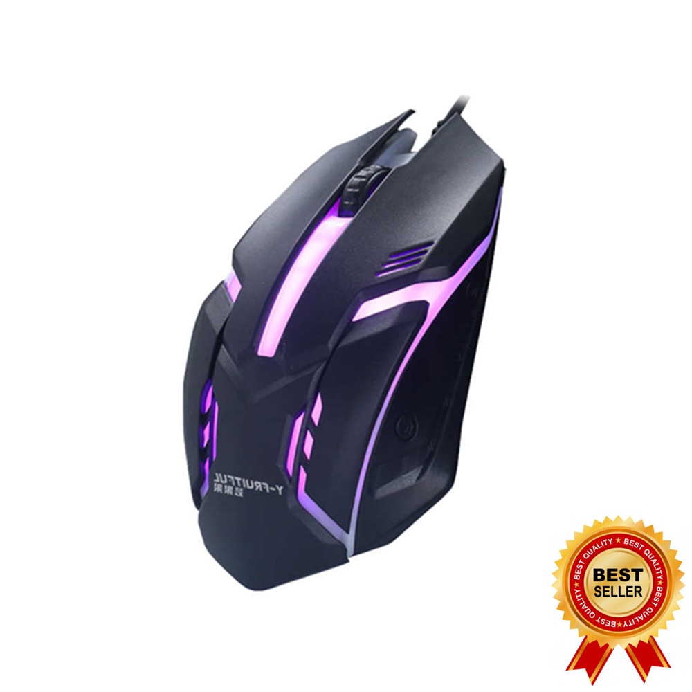 Y-FRUITFUL E-Sports Game Mouse Wired Mice Wayar Gaming Computer Control ...
