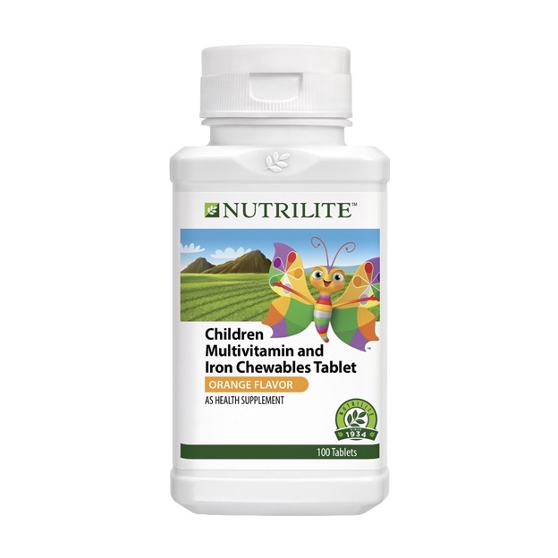 🔥Ready Stock🔥Nutrilite Children Multivitamin And Iron Chewables Tablet ...