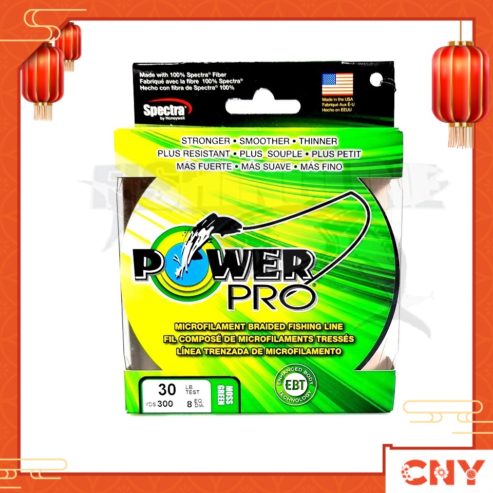 POWER PRO LINE 20-100LB 300YD (GREEN) | Shopee Malaysia