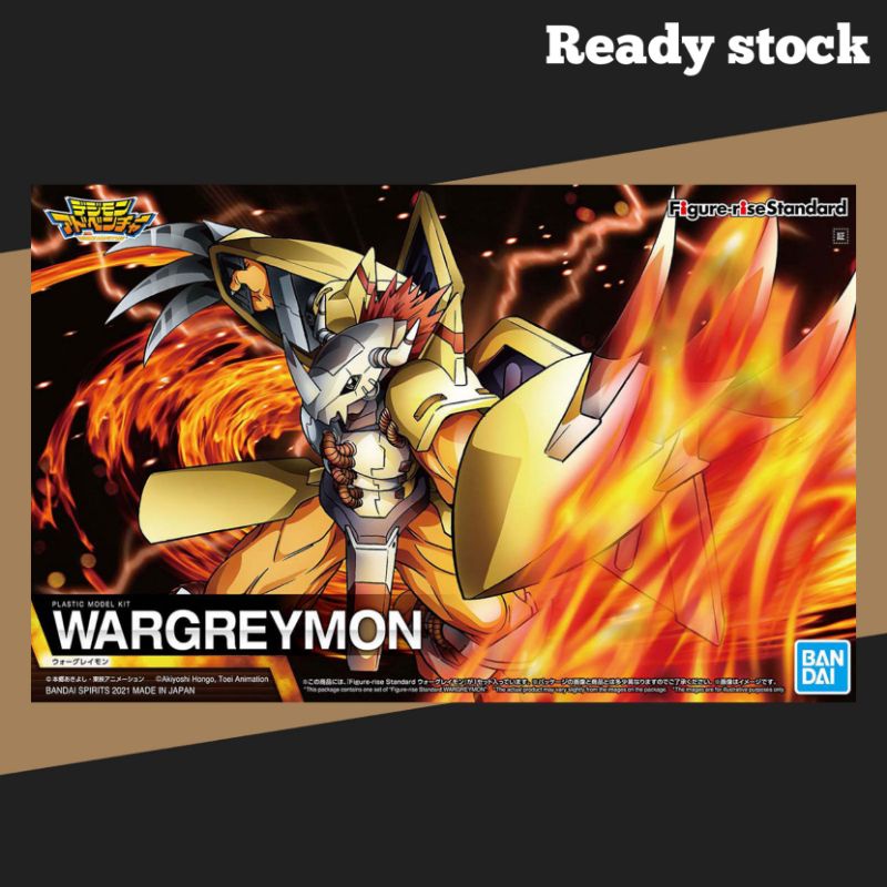 Bandai Figure-rise Standard Wargreymon Digimon Plastic Model Kit Gunpla ...
