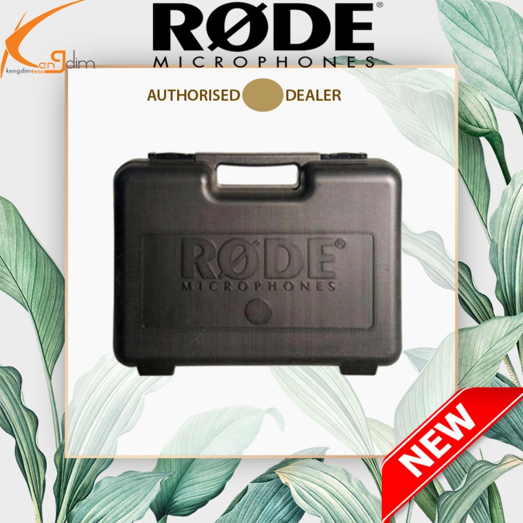 Rode RC5 Hard Plastic Road Case - for Rode 1/2" Cardiod Condenser ...