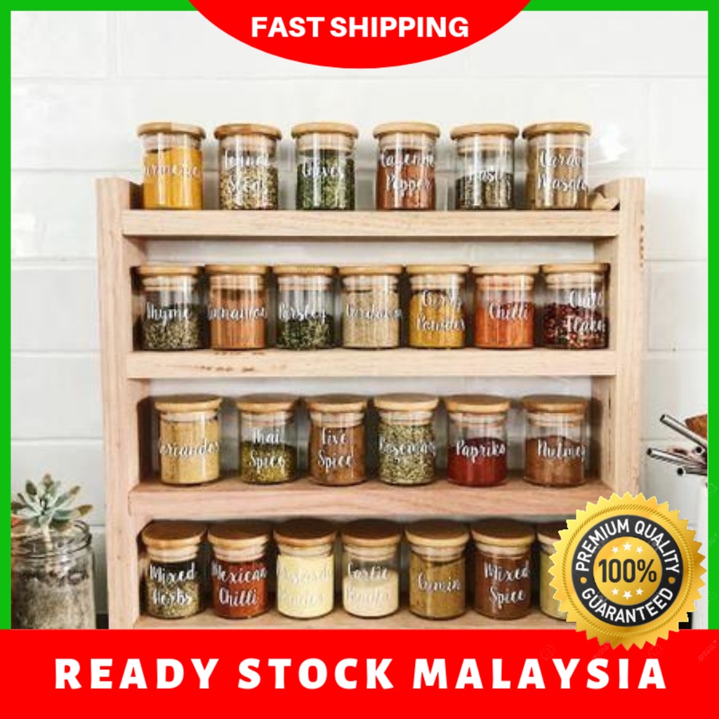 Wooden Decoration Rack Shelf Table Organizer Rak Dapur Kitchen Storage ...