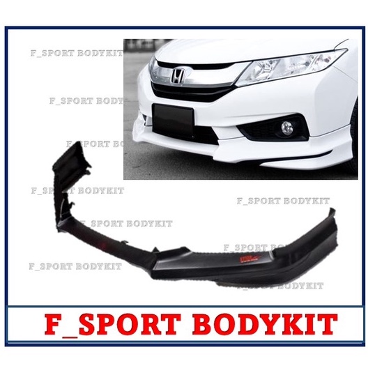 HONDA CITY 2014 2015 2016 GM6 HIGH QUALITY PU FRONT SKIRT OEM MDL ...