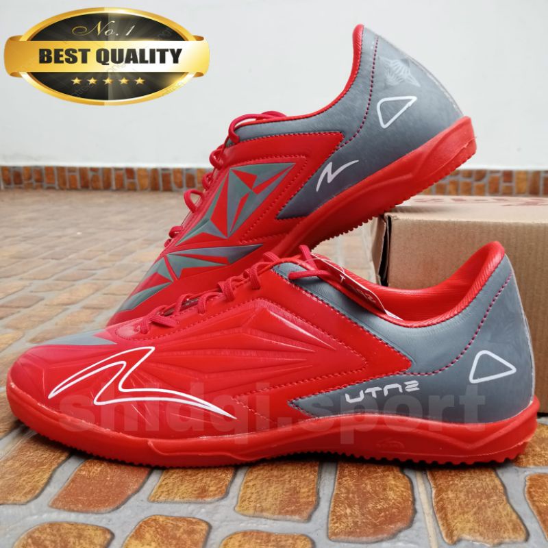 MERAH Futsal Shoes SPECS ACCELERATOR PROIN Red SPORT | Shopee Malaysia