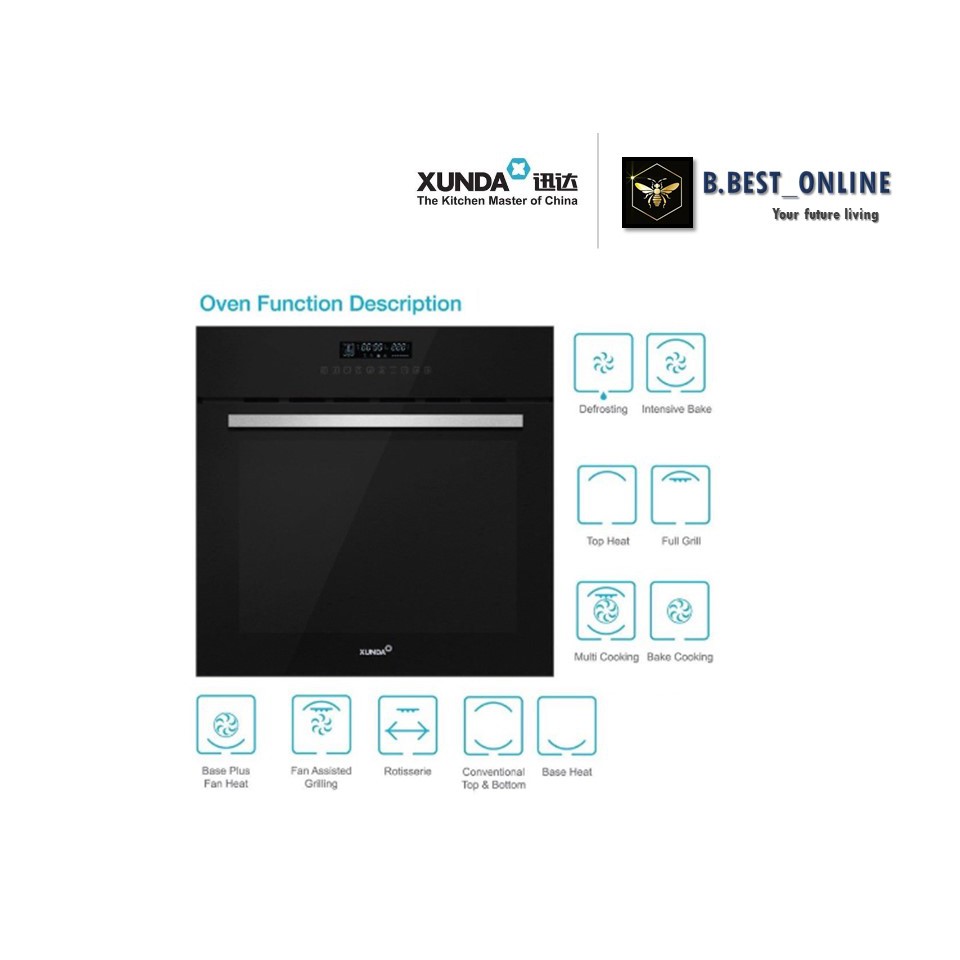 KD-60E-10C 60L Electric XNDA OVEN | Shopee Malaysia