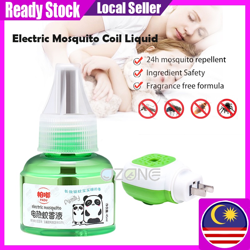 Ready Stock Electric Mosquito Repellent Non-Toxic Mosquito Liquid ...