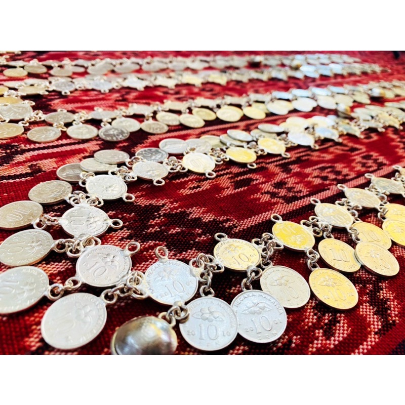 TATING KAIN 120-125cm Set Iban(Duit Syiling Malaysia) | Shopee Malaysia