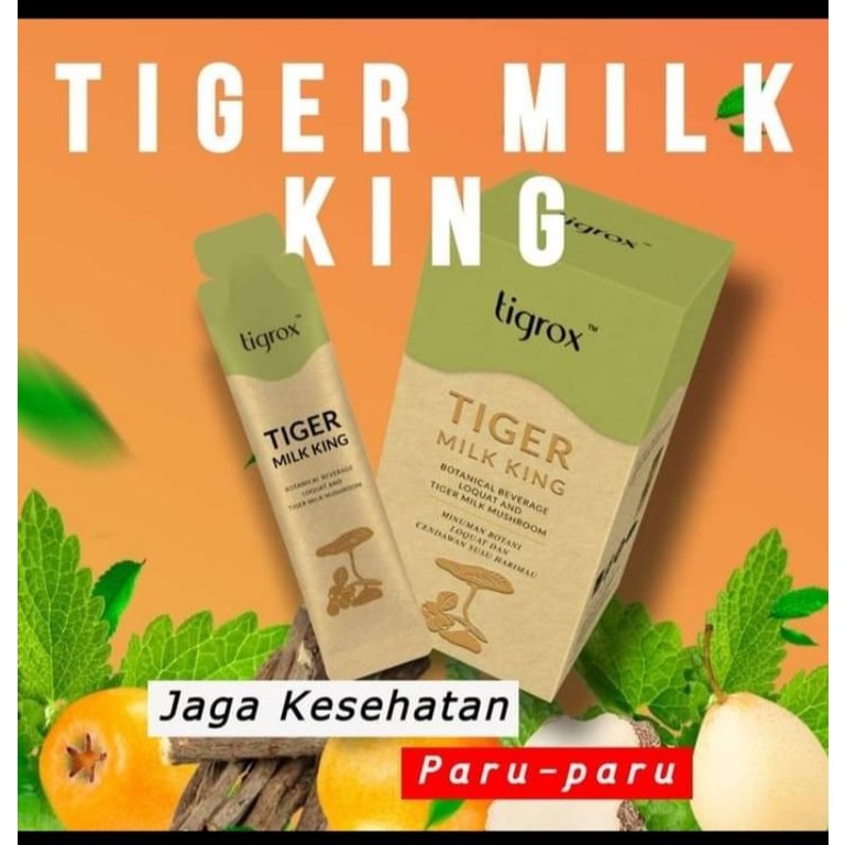 🔥 TIGROX 🔥 ( TIGER MILK LOQUAT ) 💯 ORIGINAL CENDAWAN SUSU HARIMAU ️ ...