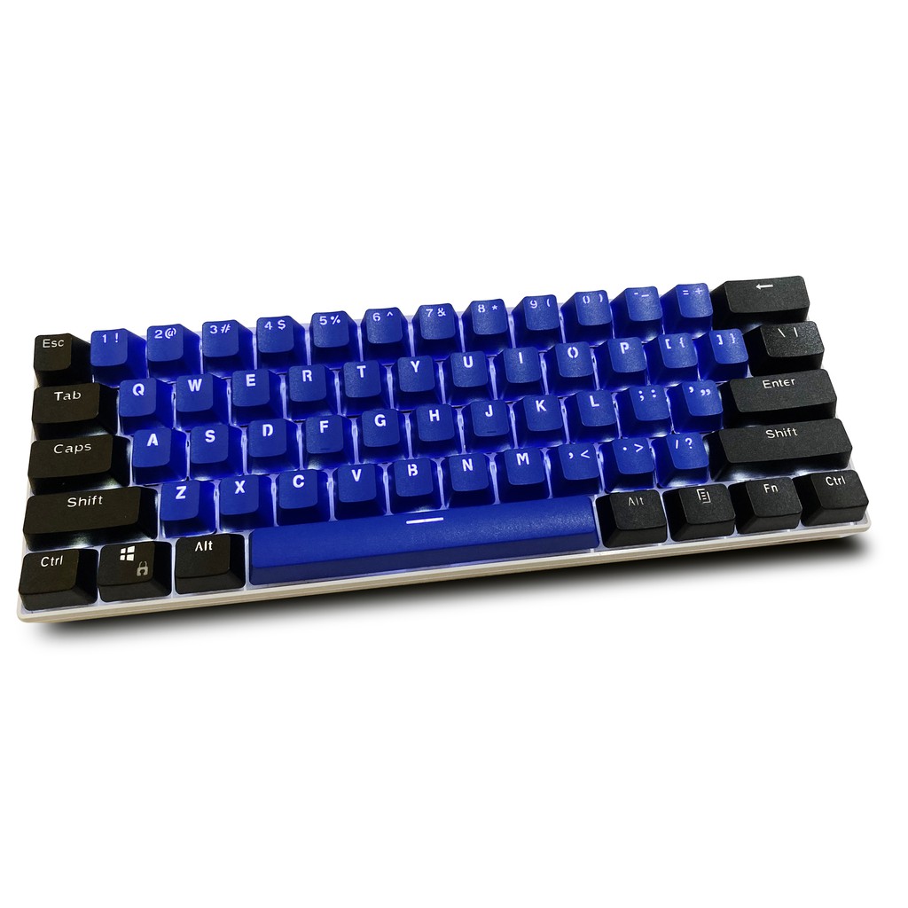 RK 61 Keycaps PBT Material OEM profile Backlit Two-Color Mechanical ...