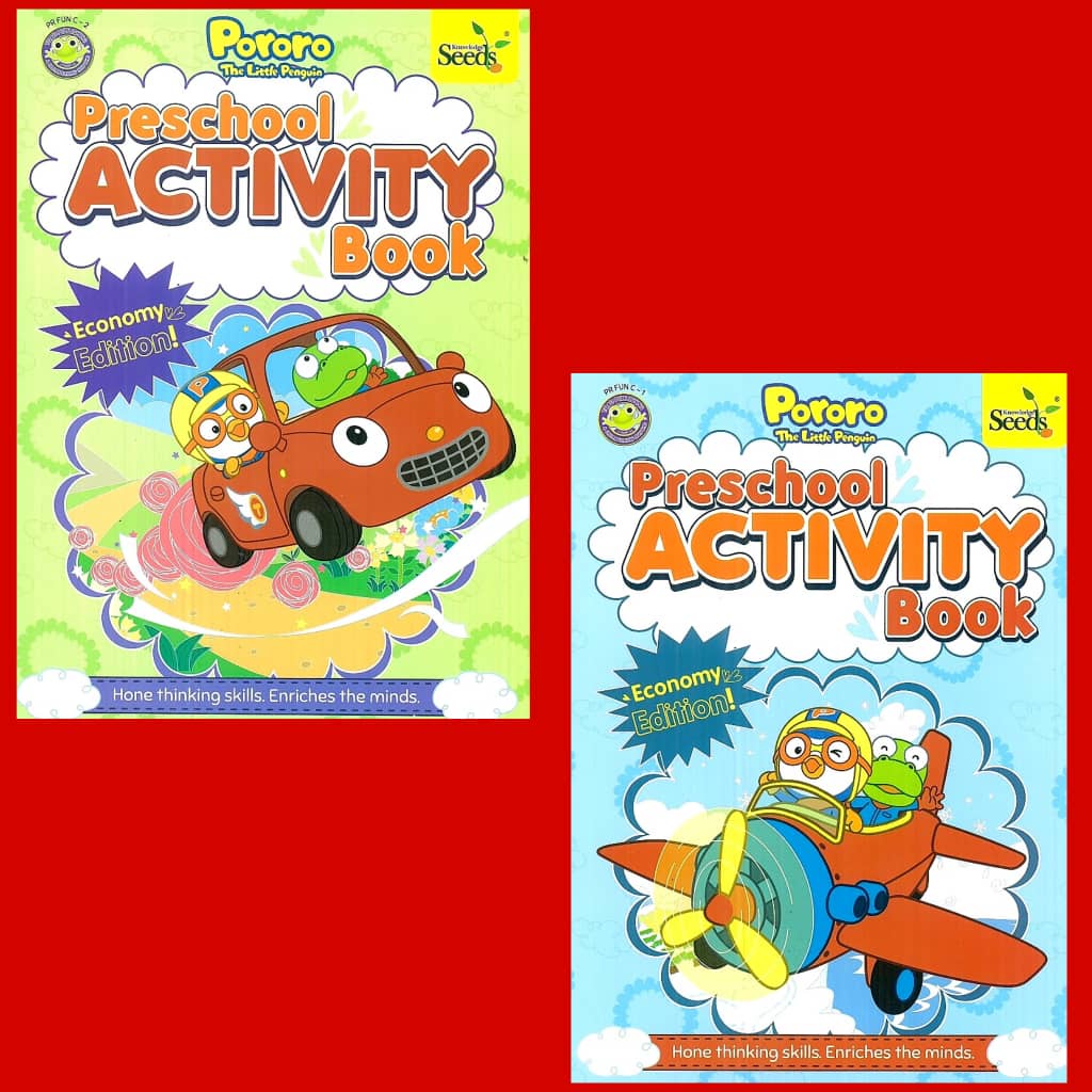 TOAD BOOKS : PORORO PRESCHOOL ACTIVITY BOOK ( PR FUN C ) | Shopee Malaysia