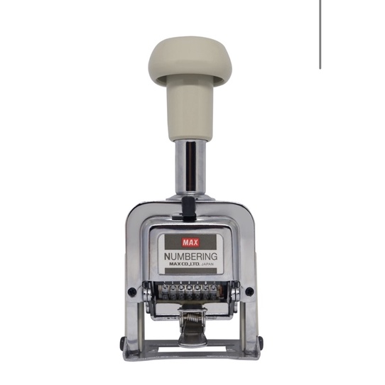 Max numbering stamp N-705 numbering machine 7 digit | Shopee Malaysia
