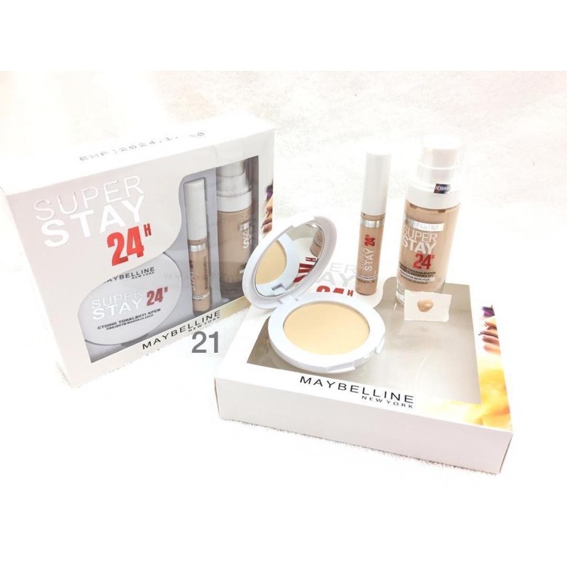 MAYBELLINE MAKEUP SET BEDAK GIFT BOX | Shopee Malaysia