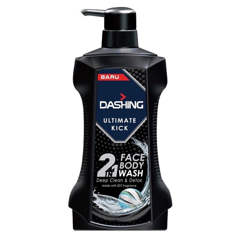 DASHING 2 In 1 Face & Body Wash Ultimate Kick (700g) | Shopee Malaysia