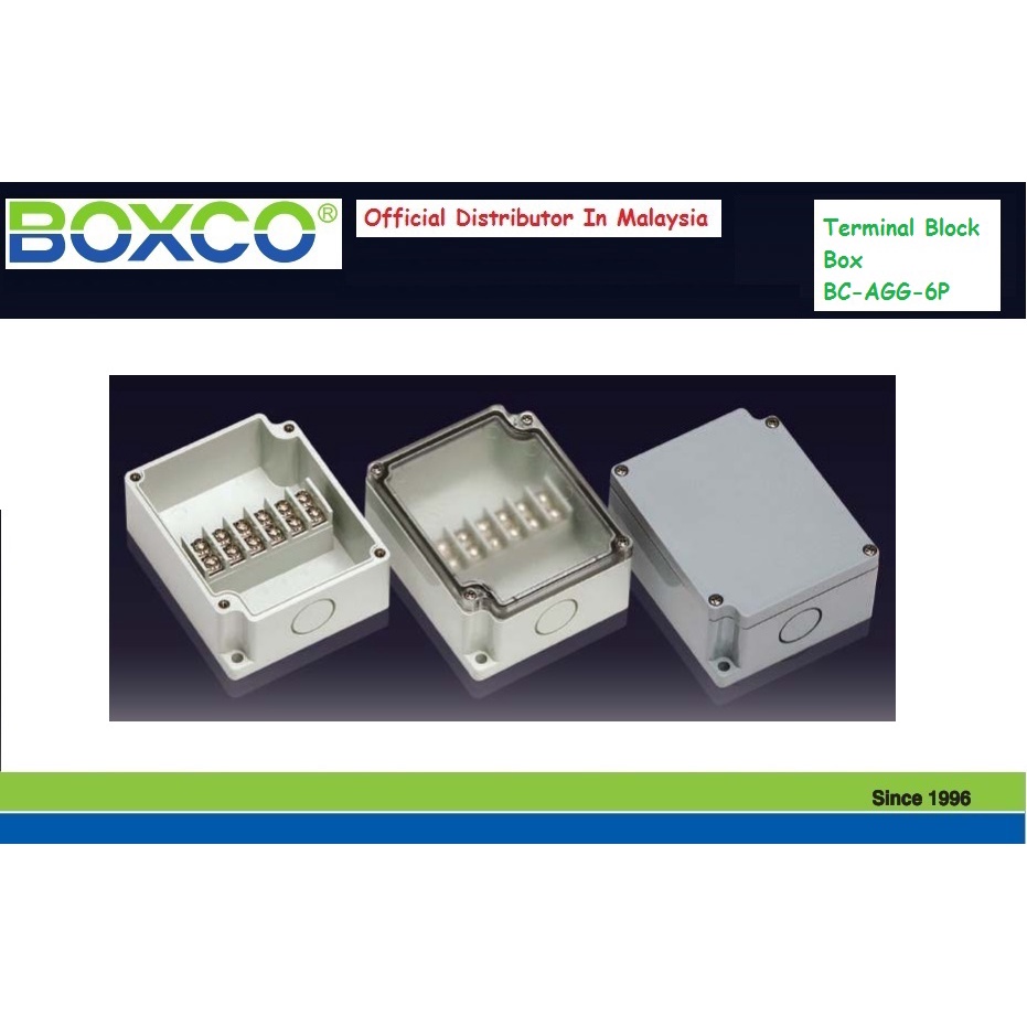 Boxco Korea Bc Agg 6p Terminal Block Box Junction Box Grey Opaque