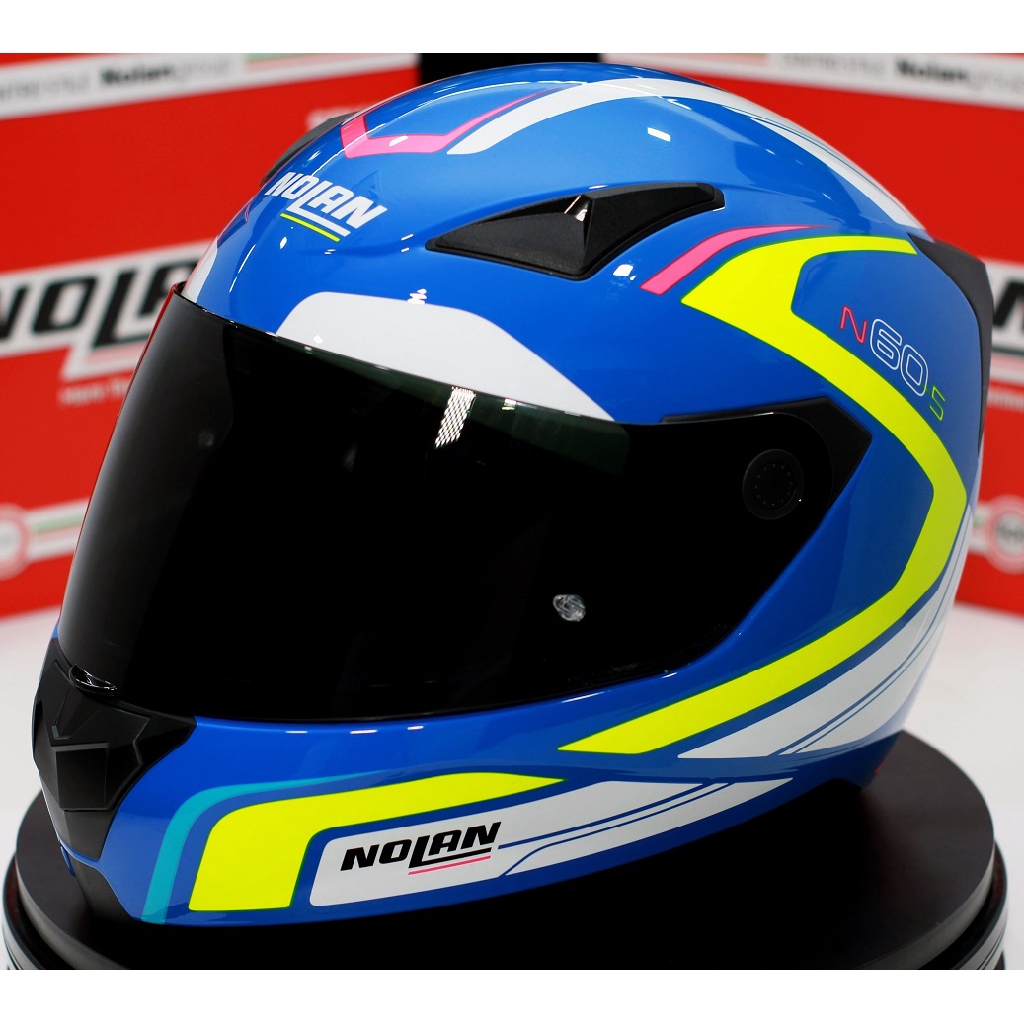 Nolan Helmet N60-5 practice (24 Denim Blue) | Shopee Malaysia