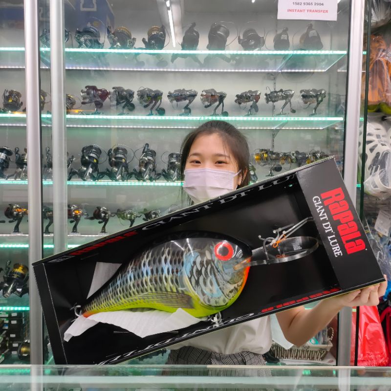 RAPALA GIANT DT DISPLAY LURE LIMITED EDITION TILAPIA | Shopee Malaysia