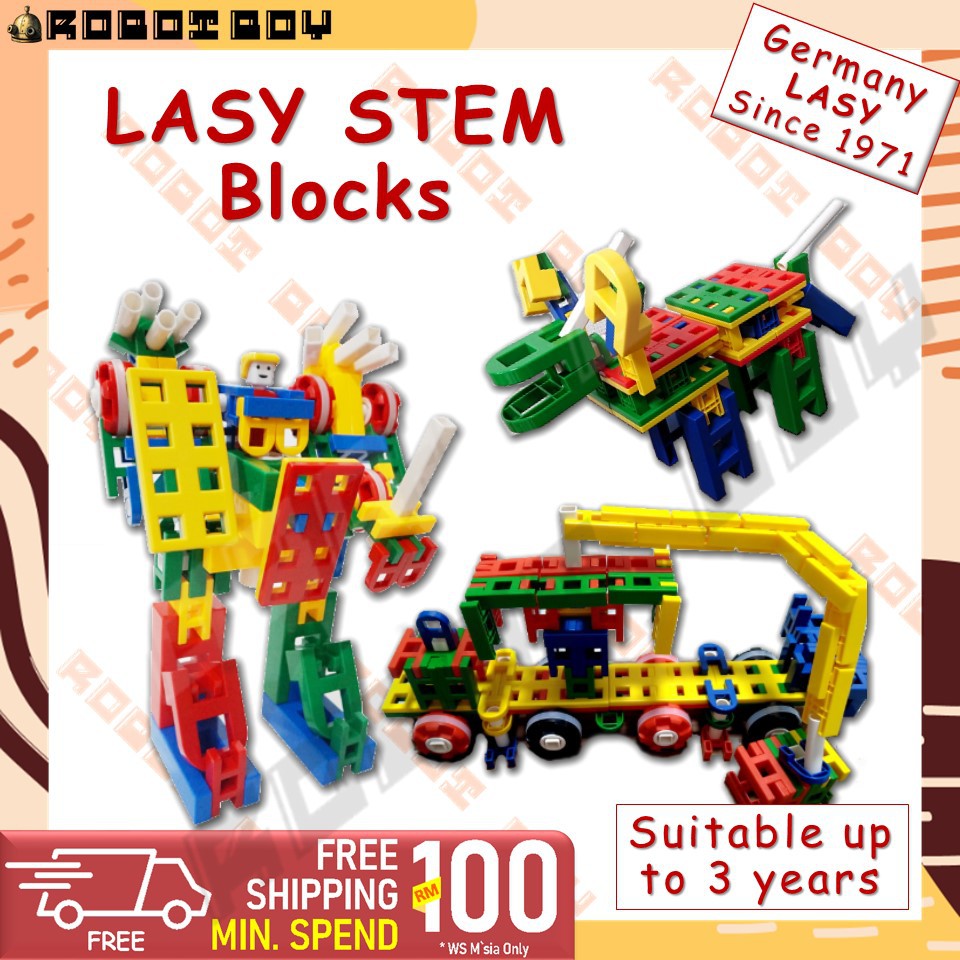 🔥Ready Stock🔥HB LASY Building Block, Germany Creative Block, STEM ...