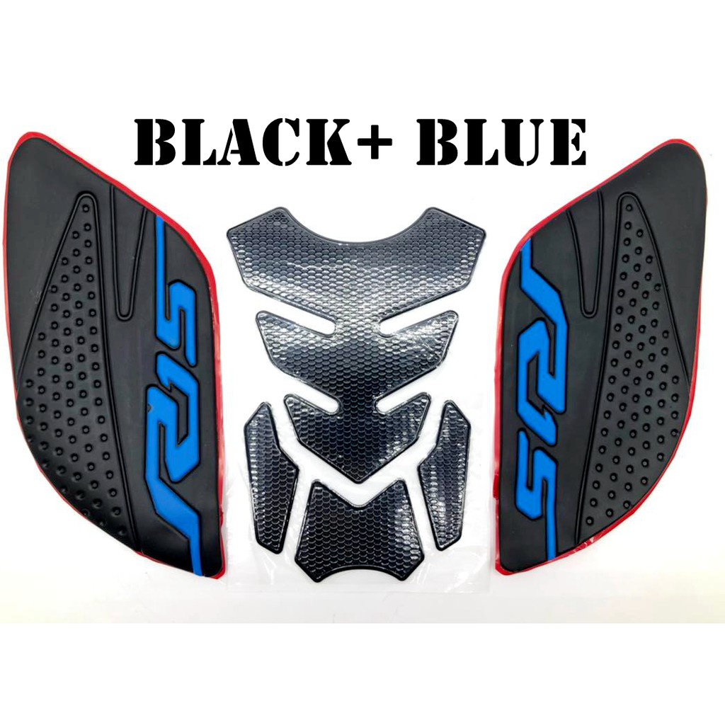 Yamaha R15 V3 Tank Pad Knee Grip Anti Slip Fuel Tank Protector / Tank ...
