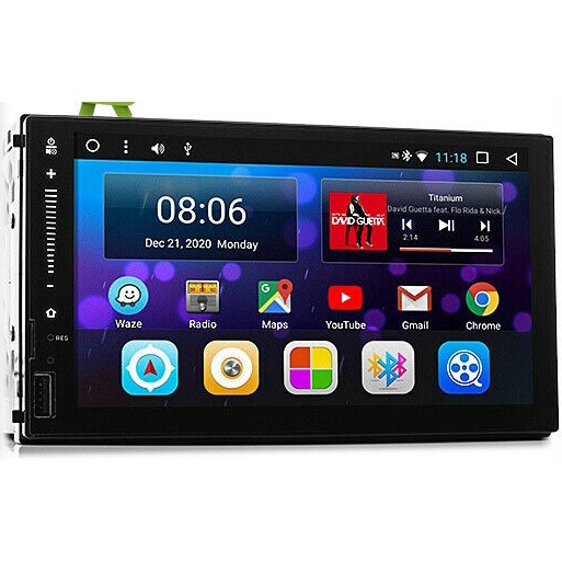 (USED) Android 8.1 7 Inches Double DIN Car Radio Player MP3 Player For ...