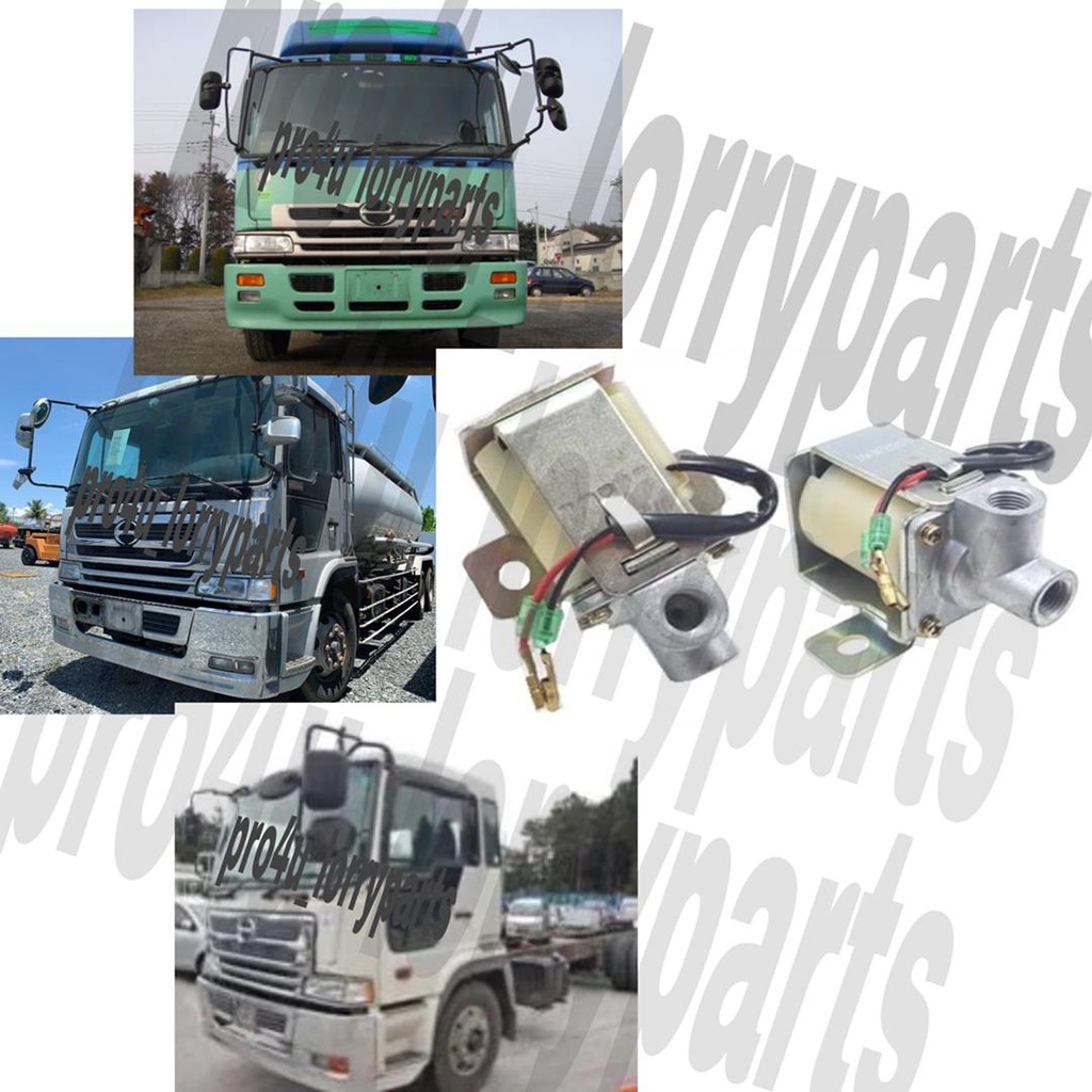 HINO K13C DF288A Exhaust Magnetic Valve Solenoid Valve ELECTROMANETIC ...