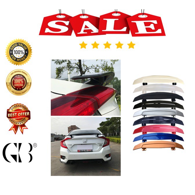 GB-Store 100% [Original] HONDA CIVIC REAR SPOILER | Shopee Malaysia