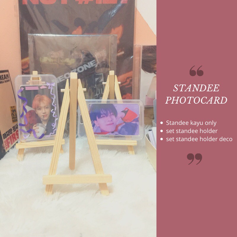 Stand photocard/standing photocard/standee photocard/stand holder ...