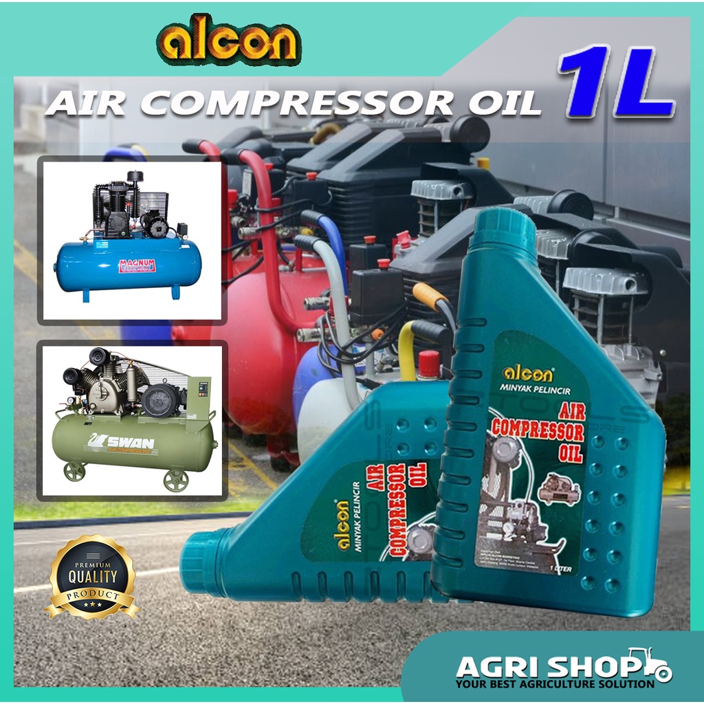 Alcon Professional Air Compressor Oil Lubricant Oil 1Litre (Made In UAE ...
