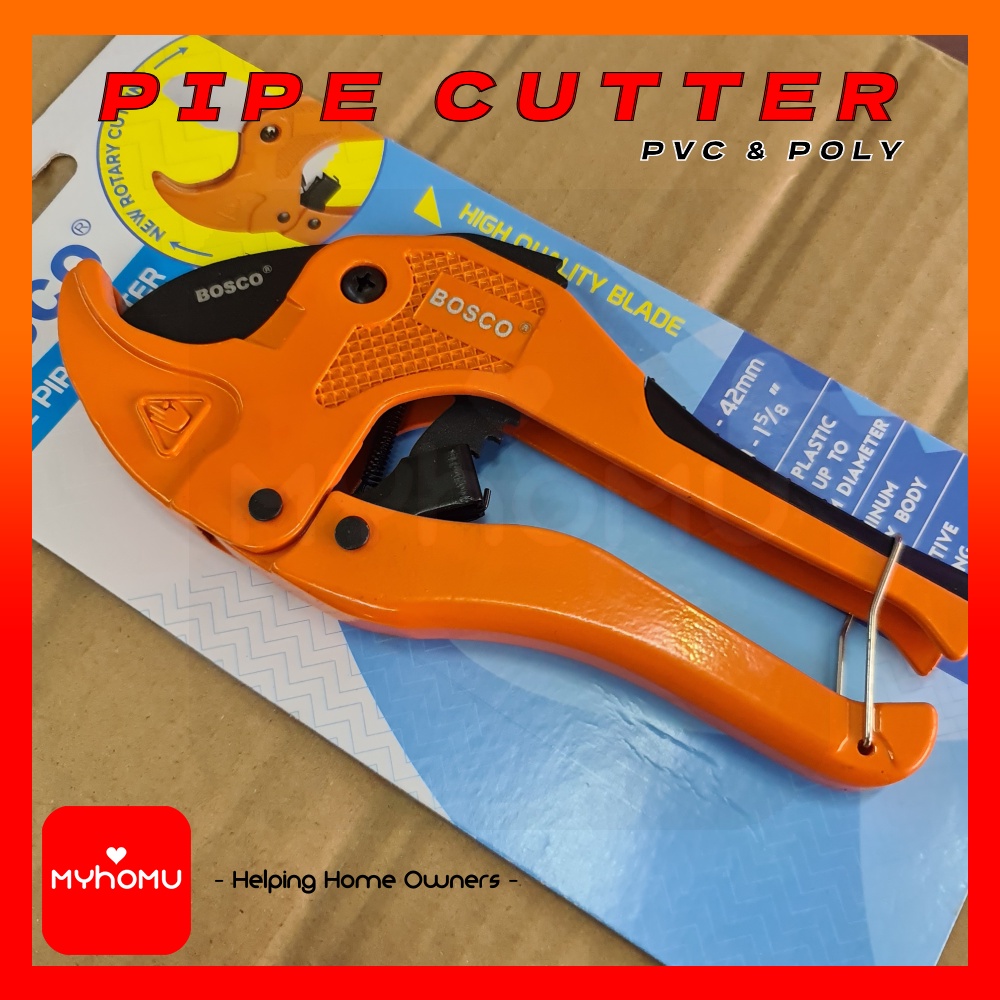 PRESSURE PIPE CUTTER 42MM POLY PIPE PVC PIPE RUBBER HOSE PEMOTONG PAIP ...