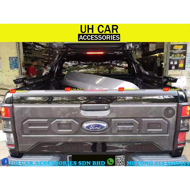 Ford ranger tailgate top protector convex | Shopee Malaysia