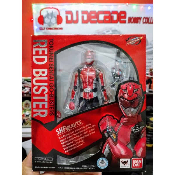 BANDAI SHF TOKUMEI SENTAI GO BUSTERS RED BUSTER FIGURE | Shopee Malaysia