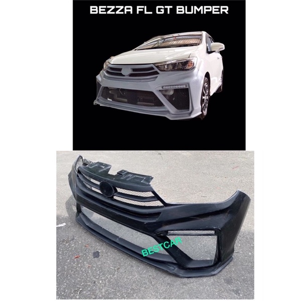 🔥PERODUA BEZZA 2020 FACELIFT GT BUMPER | Shopee Malaysia
