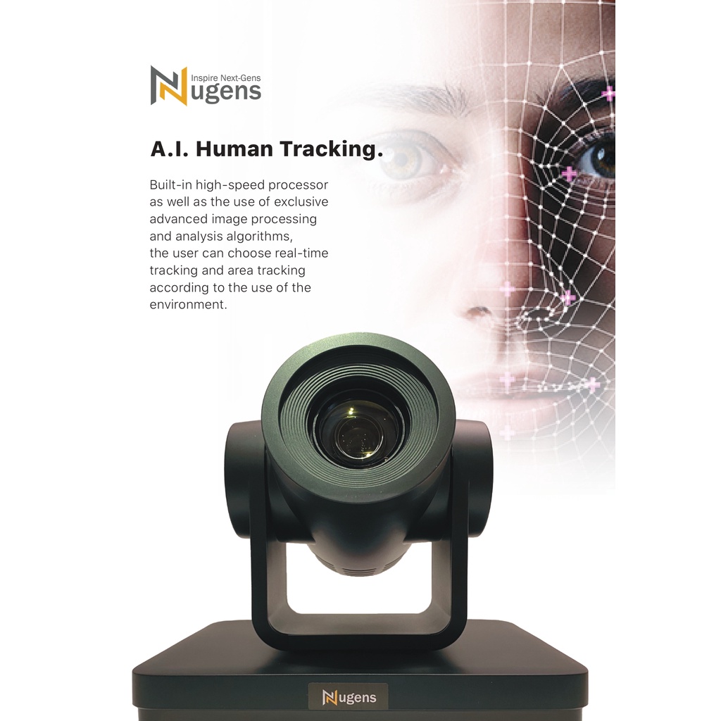 Nugens PTZ MAX Auto Tracking 20x PTZ Camera conference camera 追踪攝影機 ...
