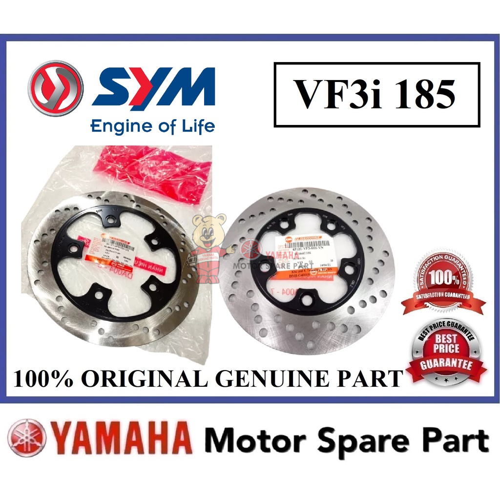 SYM VF3i FRONT & REAR DISC BRAKE PLATE 0 PIRING DISC DIS DEPAN BELAKANG ...