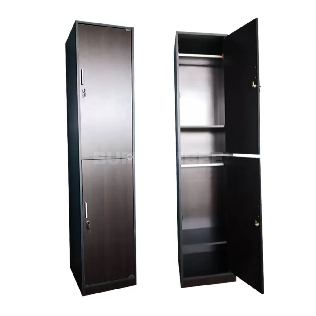LATEST 🔥Ready Stock🔥 2 Tier Wooden Locker Hostel Cabinet Wardrobe ...